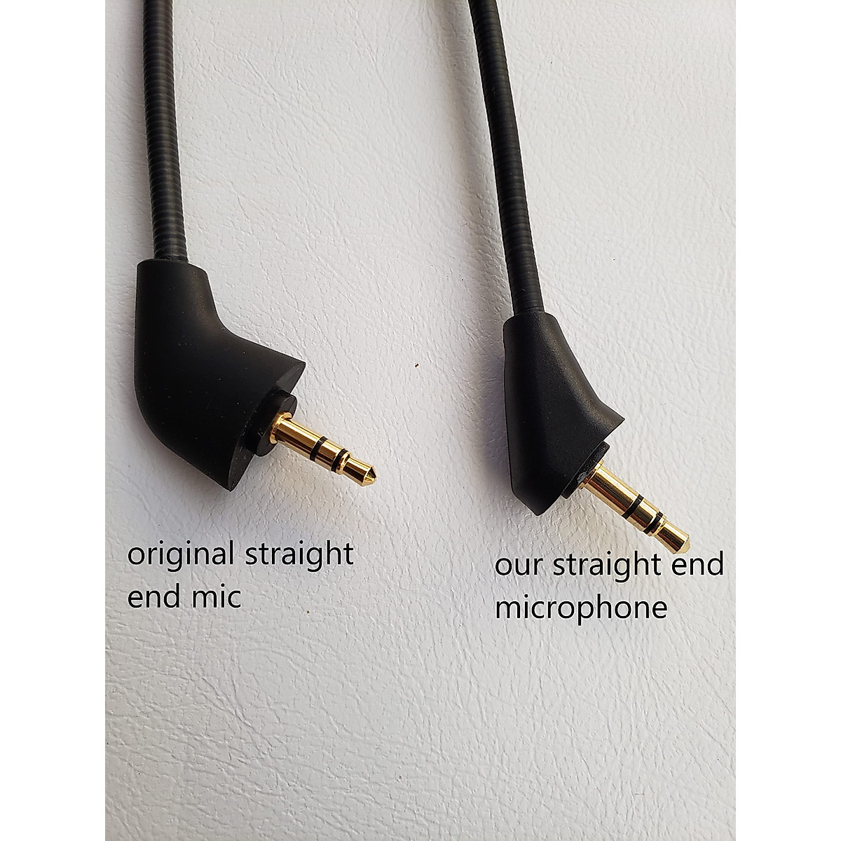 TNE 2 Pack Replacement Game Mic Microphone Boom for 2nd Version Wired Kingston HyperX Cloud 2 II Cloud Core Cloud Pro CloudX PS4 Xbox One Nintendo Switch Computer PC Gaming Headsets