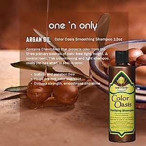 One N Only Argan Oil Shampoo Color Oasis Clarifying 12oz (3 Pack)