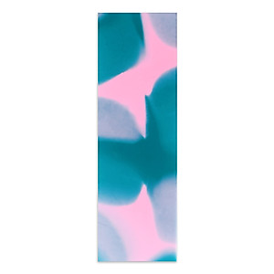 Teak Tuning Pro Duro Grip Tape, Pink & Teal Swirl - Ultra Premium, Custom Teak Silicone Polymer Blend - 41A Durometer for Ultimate Grip, Comfort, Control & Performance - 0.7mm Thick