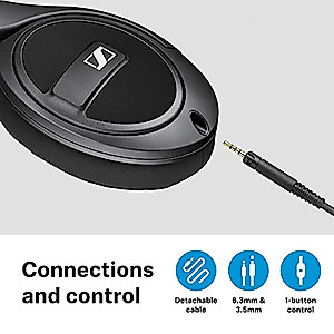 SENNHEISER HD 569 Closed Back Headphone,Black