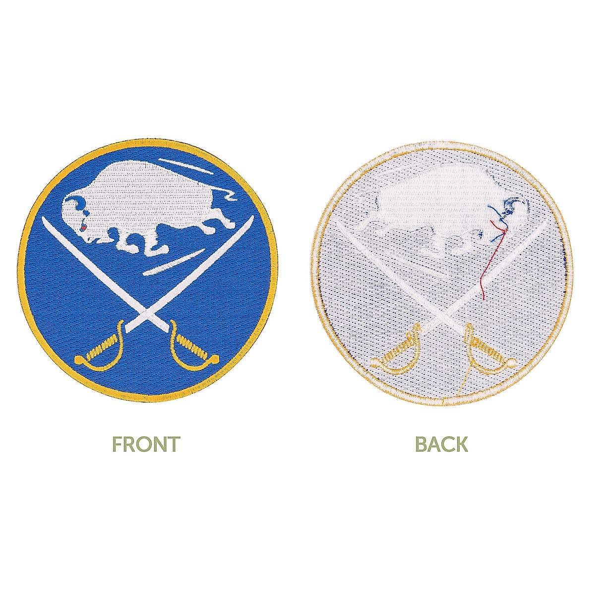 Desert Cactus Buffalo Sabres NHL Patch – National Hockey League Embroidered Iron On/Sew On Applique for Blazers, Jackets, Backpacks, Bags, Hats & Tactical Gear