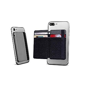 Bellagio-Italia Leather Folding Phone Wallet for Credit Cards and Cash