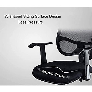 MayNuo Chair Lifting Swivel Chair Office Desk Chair Mesh Backrest Ergonomic Computer Chair Leisure Chair Cushion Chair Game Chair/Blue