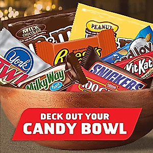 Bundle of Bulk Chocolate Candy Variety Pack, 5lbs Assorted Chocolate Treats in Gift Snack Box, Individually Wrapped Snacks for Party Favors and Holiday Goodie Bags