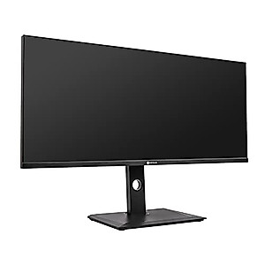 AG Neovo EM3401UQC 34-inch UWQHD 3440 x 1440p USB-C Monitor, IPS Panel, HDMI, DisplayPort and Speakers, Ergonomic Pivot, Swivel and Height Adjustable Stand, HDR400, 75Hz