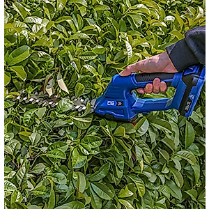 Cordless Grass Shears & Shrub Hedge Trimmer, 2 in 1 Electric Handhled Hedge Clippers 20V Grass Cutter Trimmer with Rechargeable Lithium-Ion Battery and Charger, Plastic Cover Included