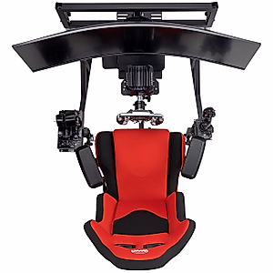 SimFab Monitor Mount Floor Stand for Racing and Flight Simulators | for Monitors up to 100x100mm VESA, 24, 27, 32, 34, 37, 49 Ultra Wide