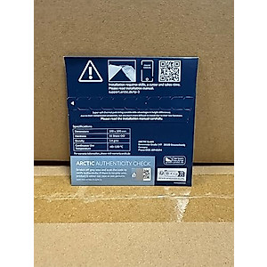 ARCTIC TP-3: Premium Performance Thermal Pad, 100 x 100 x 1.0 mm (Stackable to 2.0 mm Without Performance Loss), 1 Piece - High Performance, Particularly Soft, Ideal Gap Filler, Bridging Gaps