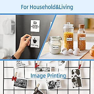 Phomemo Mini Sticker Pocket Printer M02 Inkless Thermal Portable Printer for Phone, Study Notes Printer for Anatomy, DIY Journal,Early Education, Instant Photo Printer for Picture, Graphics, Best Gift