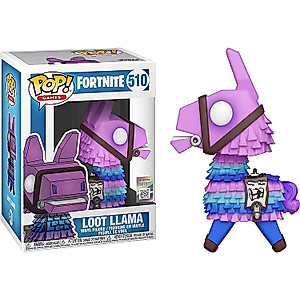 POP Loot Llama [Fortnite] Funko Pop! Vinyl Figure (Bundled with Compatible Pop Box Protector Case) Multicolored 3.75 inches