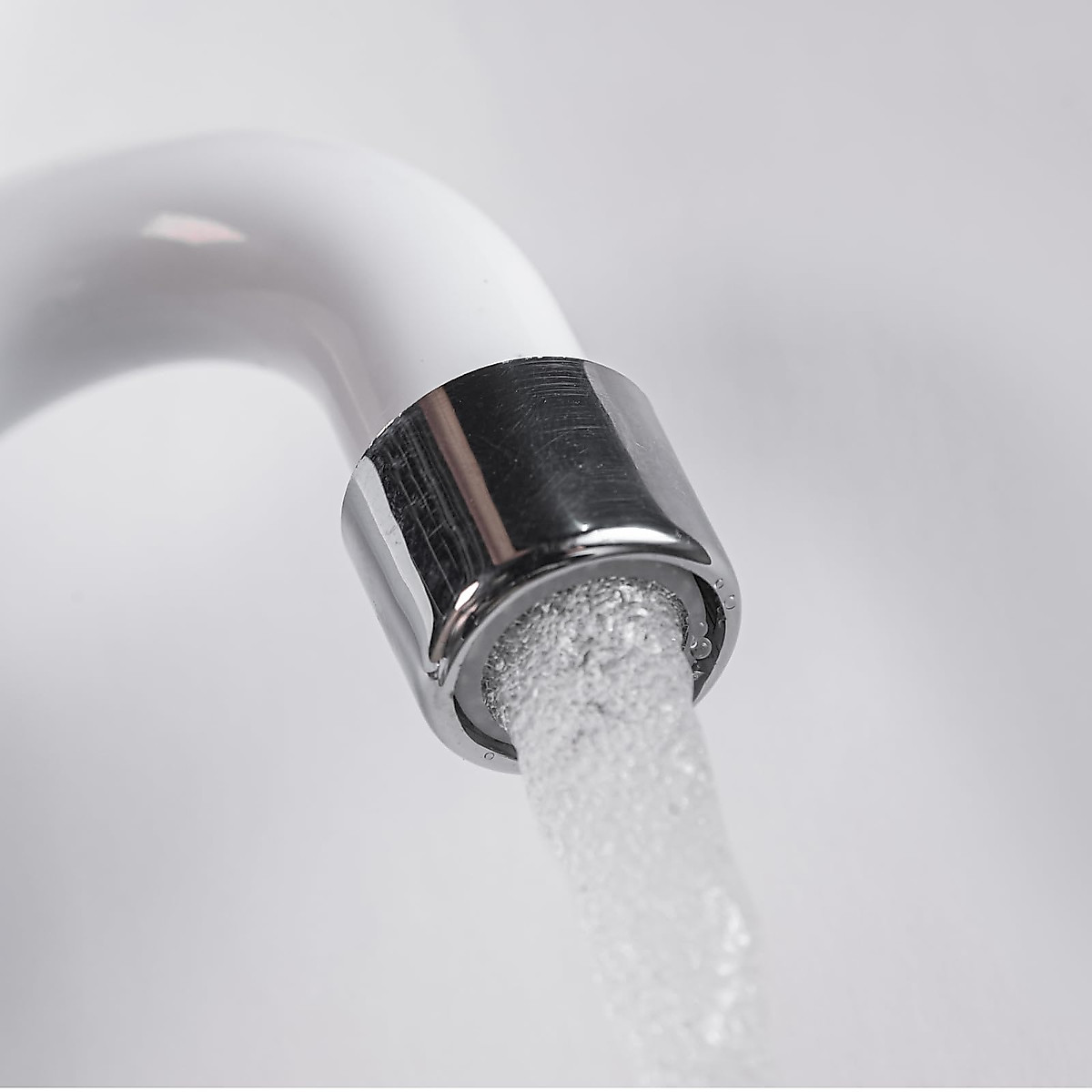 Faucet Aerator for Kitchen and Bathroom Sink, 8 Pcs Female Thread Chrome Brass 55/64 Inch 22mm Filter With Gasket