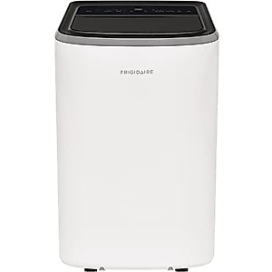 Frigidaire FHPW122AC1 Portable Room Air Conditioner, 12K BTU (ASHRAE) / 8K BTU (DOE) with Multi-Speed Fan/Dehumidify Mode/Washable Filter, Built-in Air Ionizer/Wi-Fi Connected/Window Kit, in White