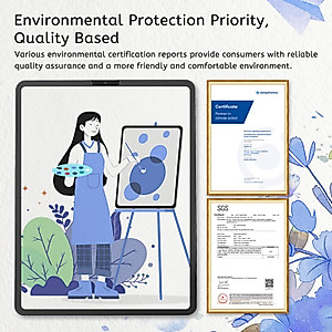 MOBDIK [2 Pack Paperfeel Screen Protector Compatible with iPad Pro 11 (2022&2021&2020&2018)/ iPad Air 5th & Air 4th Generation(10.9 Inch), Crafted for Natural Writing, Anti Glare, Easy Installation