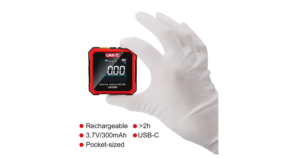 UNI-T Magnetic Angle Cube Gauge - Precision Measurement Tool