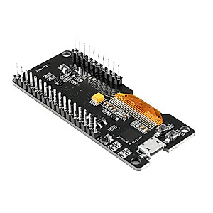 MELIFE 0.96" OLED ESP-WROOM-32 for ESP32 Display 2.4GHz WiFi Bluetooth Dual Mode Development Board Display for Wemos AP STA