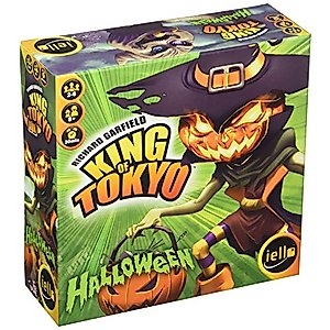 IELLO: King of Tokyo Halloween, Expansion, Strategy Board Game, Requires Core King of Tokyo, 30 Minute Play Time, 2 to 6 Players, for Ages 8 and Up