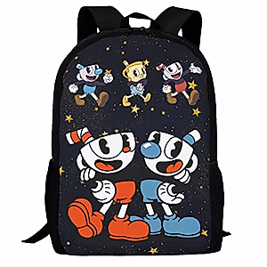 Anime Game Backpack Laptop Book Bags Waterproof Rucksack Casual Satchel For Boy & Girl