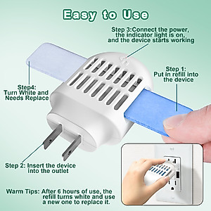 Simashts Mosquito Repellent, Mosquito Repeller Indoor Outdoor USB Powered for Home, Office