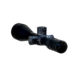 NIGHTFORCE NXS 5.5-22x56mm F2 30mm Tube Precise Black Hunting Gun Scope - ZeroStop Second Focal Plane Long-Range Shooting Scope, Moar - 20 MOA Reticle (C434)