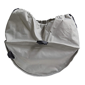 Large Under Seat Storage Basket Bag for Toys, Bottles, Diaper Bag, Compatible with Bugaboo Cameleon 1,2,3 and Frog Baby Child Strollers Prams Pushchairs (Gray, No Insert)