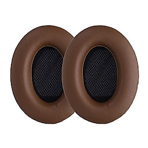 kwmobile Ear Pads Compatible with Bose Quietcomfort Earpads - 2X Replacement for Headphones - Dark Brown