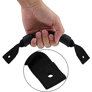 Tbest Suitcase Handle Replacement,Kayak Carry Handle Black Durable Boat Canoe Handle Replacement Accessory Kit for Kayaks Suitcase Luggage Surfboard Maniglia Rainbow Kayak Handles Replacement