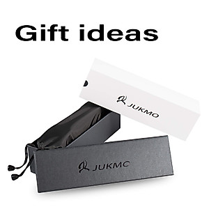 JUKMO Ratchet Belt for Men, Nylon Web Tactical Belt with Automatic Slide Buckle, Adjustable Trim to Fit (Black, For Waist 20"-40" (Length 47"))