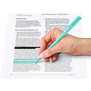 STAEDTLER 362 CSB10 Triplus Textsurfer Highlighter, 1-4mm Line Width - Assorted Pastel Colours (Pack of 10)