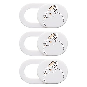 SOLUSTRE Camrea 3Pcs Webcam Slider Privacy Sticker Cover Privacy Protection Webcam Blockers Sliders