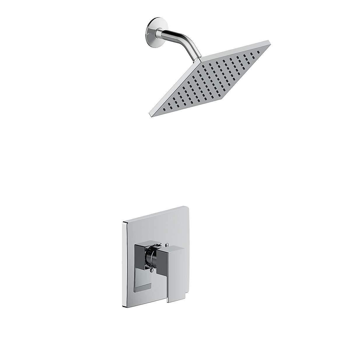 Design House 594499 Karsen II Shower Trim with Valve, Polished Chrome