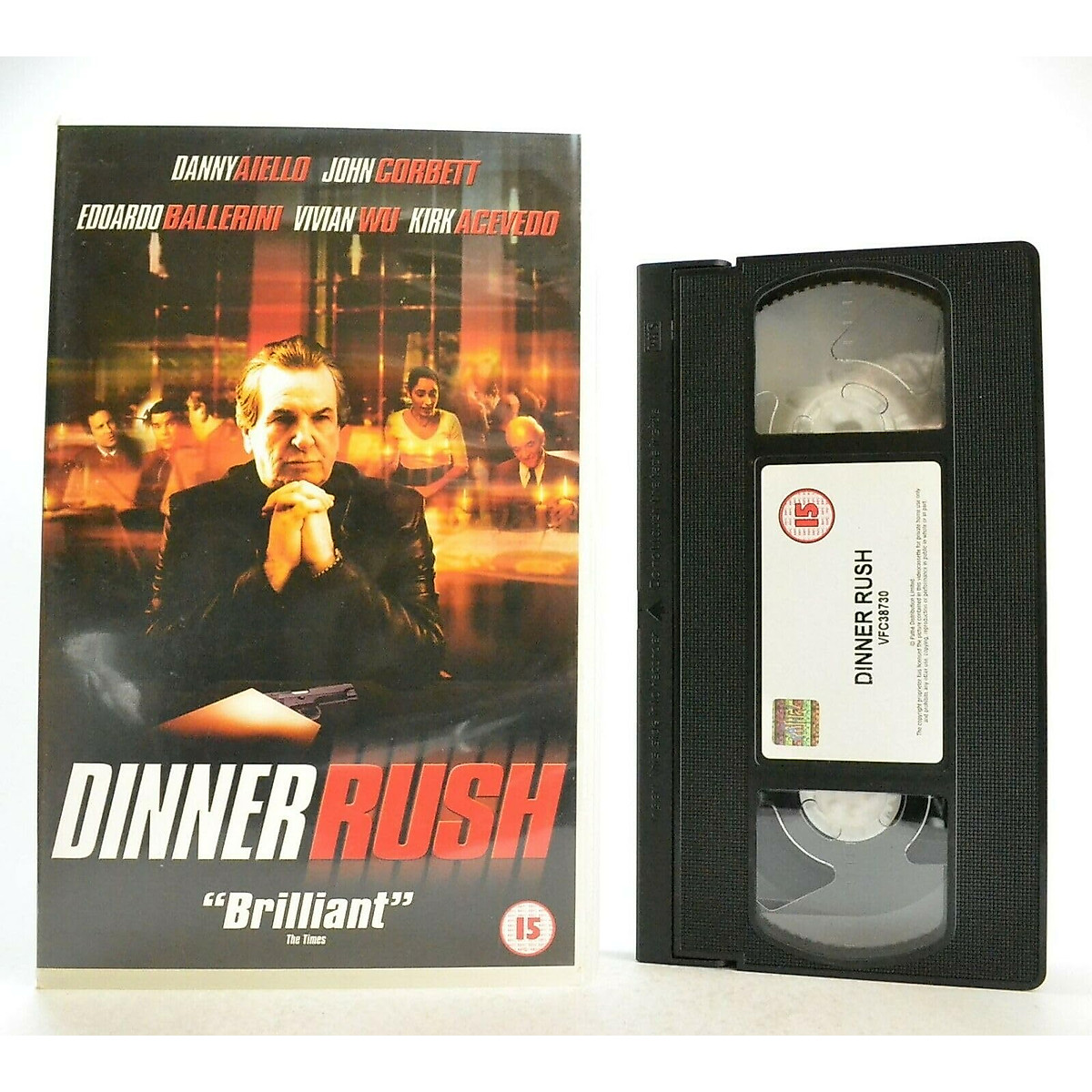Dinner Rush: Independent Drama (2000) - Large Box - D.Aiello/J.Corbett - Pal VHS
