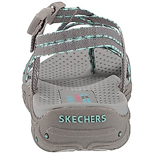Skechers Women's Sporty Sandal Sport, Gray, 8