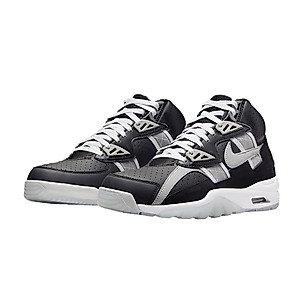 Nike Mens Air Trainer SC High DZ4405 001 Raiders - Size 9 Black/Grey-White