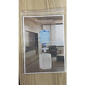 Water Cooler Water Dispenser Smart Seat WaterGuard Assembly Bottle Holder Replacement Part for Bottled Water Coolers (1 Piece/White)