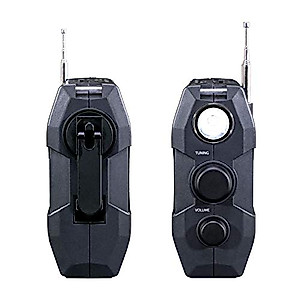 Kaito Emergency Radio Voyager Max KA900 Digital Solar Dynamo Crank Wind Up AM/FM/SW & NOAA Weather Stereo Radio Receiver with Bluetooth, Real-time Alert, MP3 Player, Recorder & Phone Charger, Black