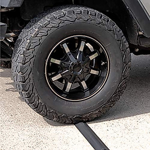 Line Boss 3-Channel Wire Hider, Cord Protector and Cable Organizer for Industrial Cable Management, 4.5 in. X 5 ft., Black, 6500-5C