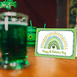 ceiba tree Happy St. Patrick's Day Cards 12 Pack Assorted Greeting Notes Cards with Envelopes