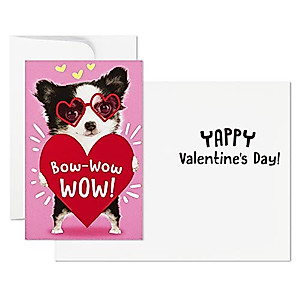 Hallmark Assorted Mini Valentines Day Cards for Kids, Happy Heart Day (24 Valentine's Day Cards with Envelopes, 2.25" x 3.5")