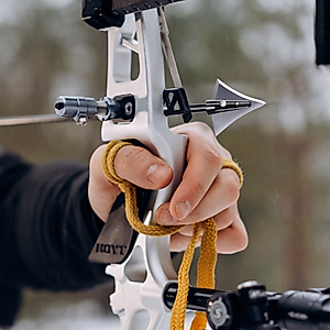 Neffadeque Broadheads Hunting Broadheads 125 Grain Fixed Blades Stainless Steel Right Bevel for Compound Bow Crossbow Recurve, Pack of 6