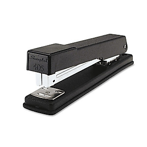 Swingline Stapler, Light Duty Desktop Stapler, 20 Sheet Capacity, Durable Metal, Black (S7040501)