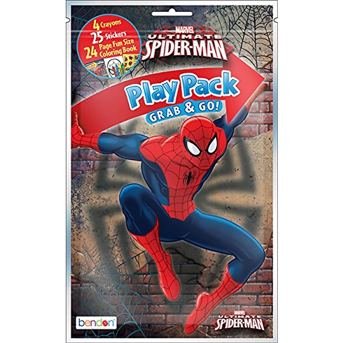Bundle of 12 Marvel's Spider-Man Grab & Go Play Packs
