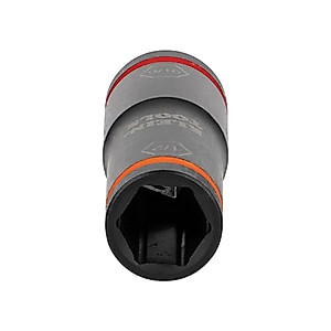 Klein Tools 66076 Impact Driver Flip Socket, 9/16- and 1/2-Inch Sizes, Use with Klein Tools Compact Impact Wrenches BAT20CW, BAT20CW1