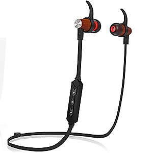 Symphonized Neckband Bluetooth Headphones - Wireless Sport Earbuds, Bluetooth Wireless Earbuds with Earhooks, Bluetooth Earbuds with Ear Hook, Running Earbuds, Neck Bluetooth Headphones Microphone