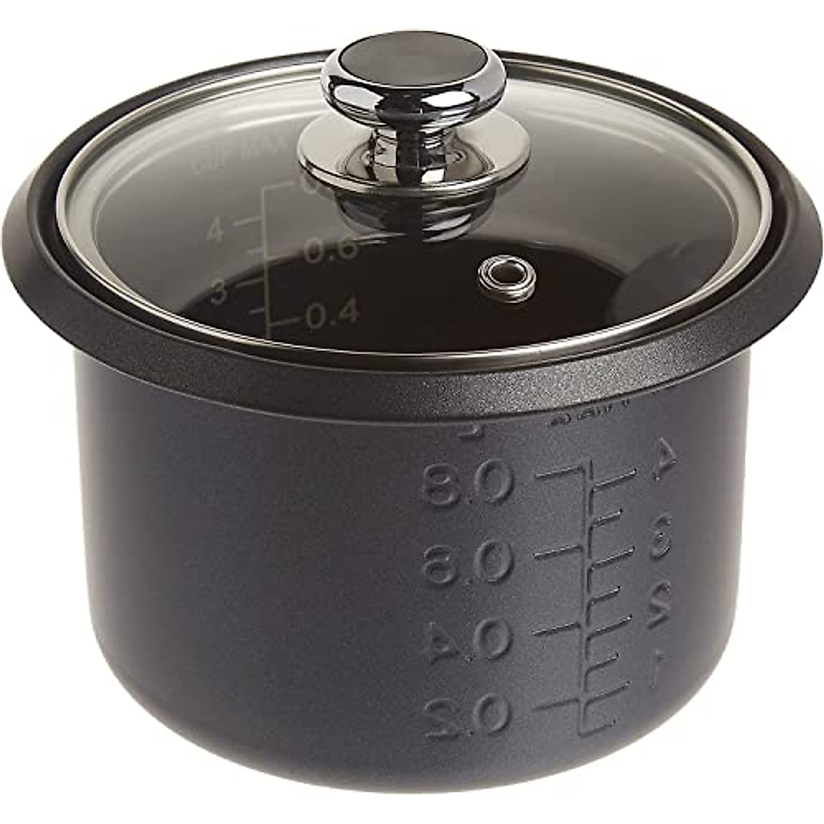 Cuisinart CRC-400 4 Cup Rice Cooker, Stainless Steel Exterior