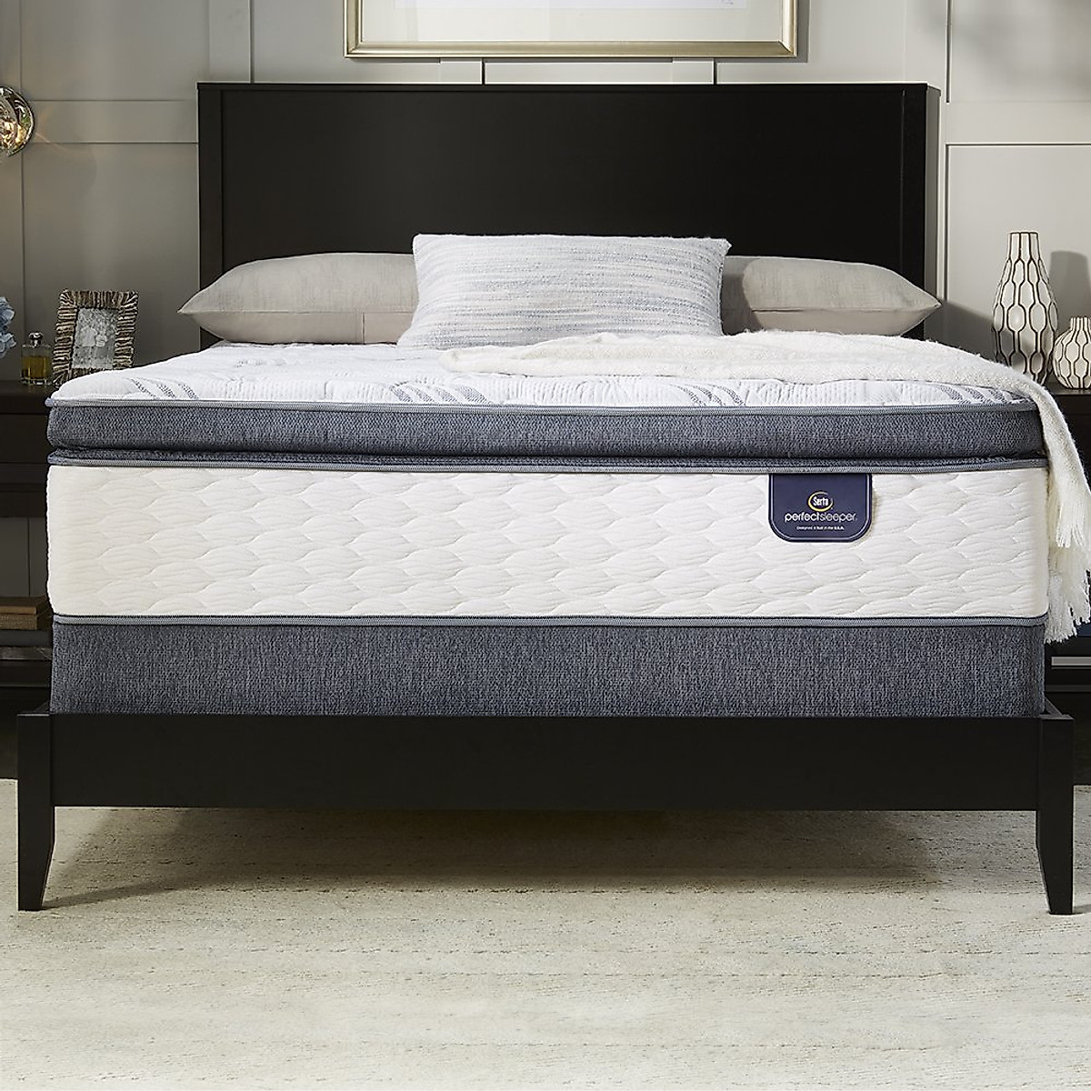 Serta Perfect Sleeper Select Super Pillow Top 500 Innerspring Mattress, Full