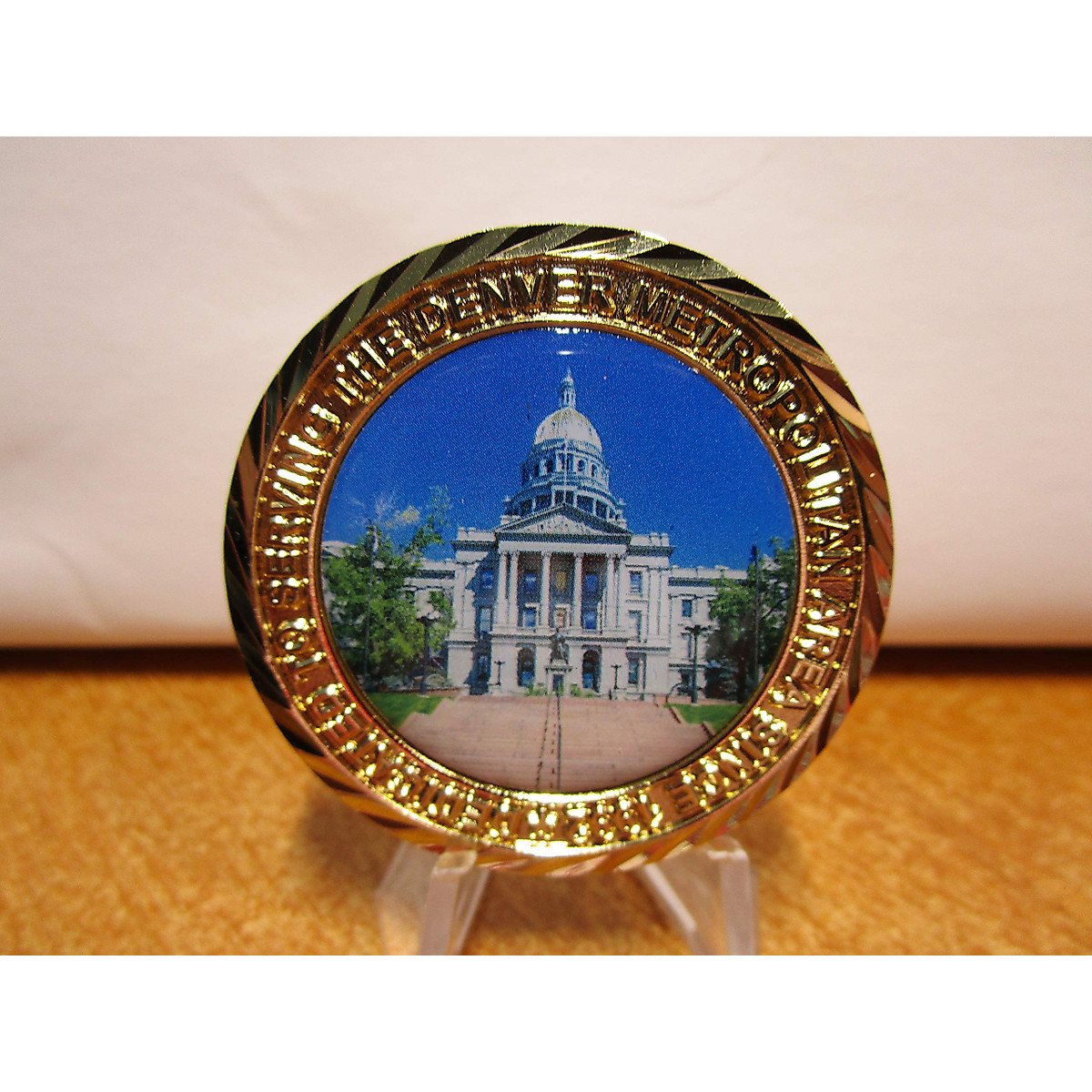 Denver Metro Gang Task Force Police and Federal Law Enforcement Challenge Coin