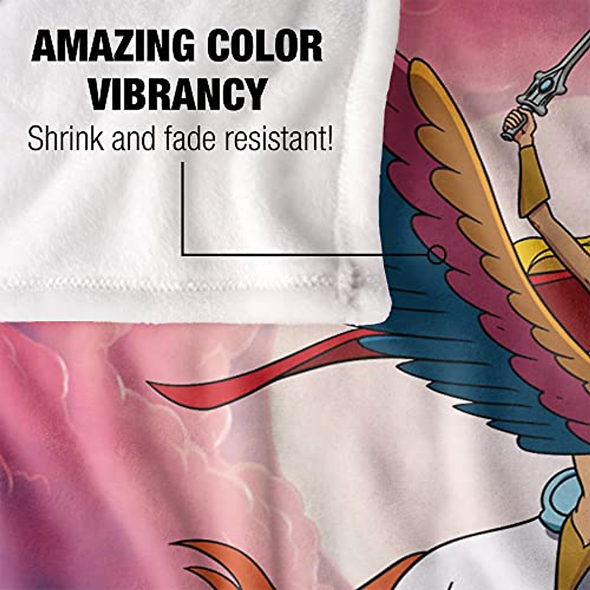 She Ra Clouds Officially Licensed Silky Touch Super Soft Throw Blanket 50" x 60"