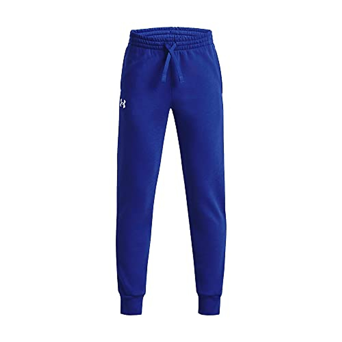 Under Armour Boys Rival Fleece Joggers, (400) Royal / / White, Medium