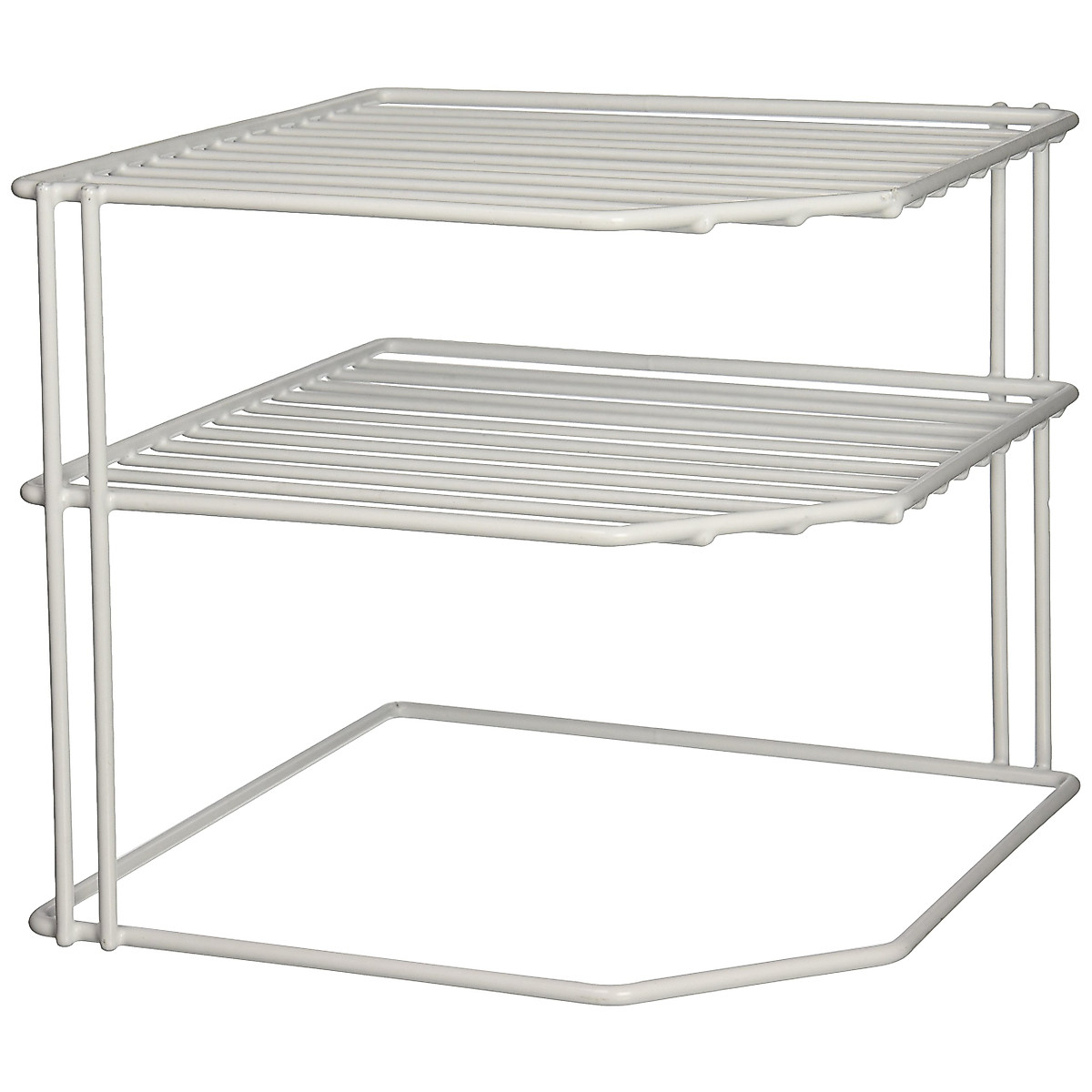 Grayline, White 40316, Corner Helper Shelf, 1-Pack