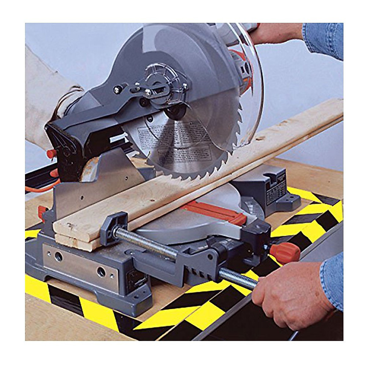 Incom - VHT211 INCOM Manufacturing: Hazard Warning Conformable Tape, 2" x 54', Red/White